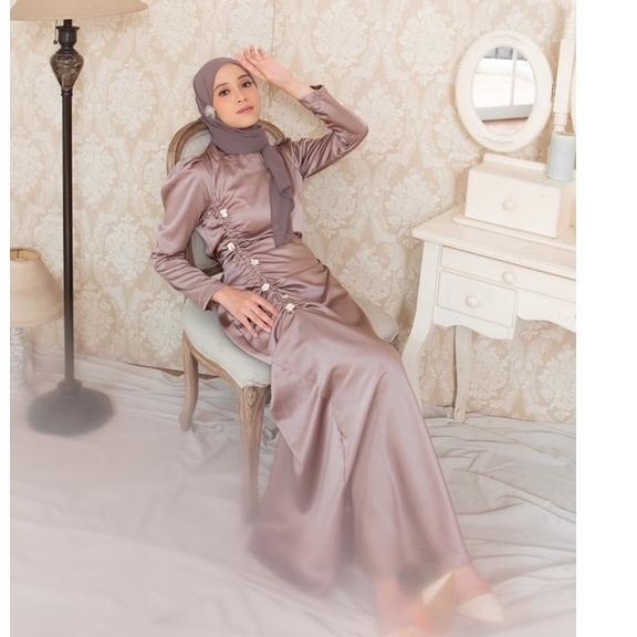 Jual (MENARIK!!) Arumi Dress / long dress kondangan formal pesta gaun ...