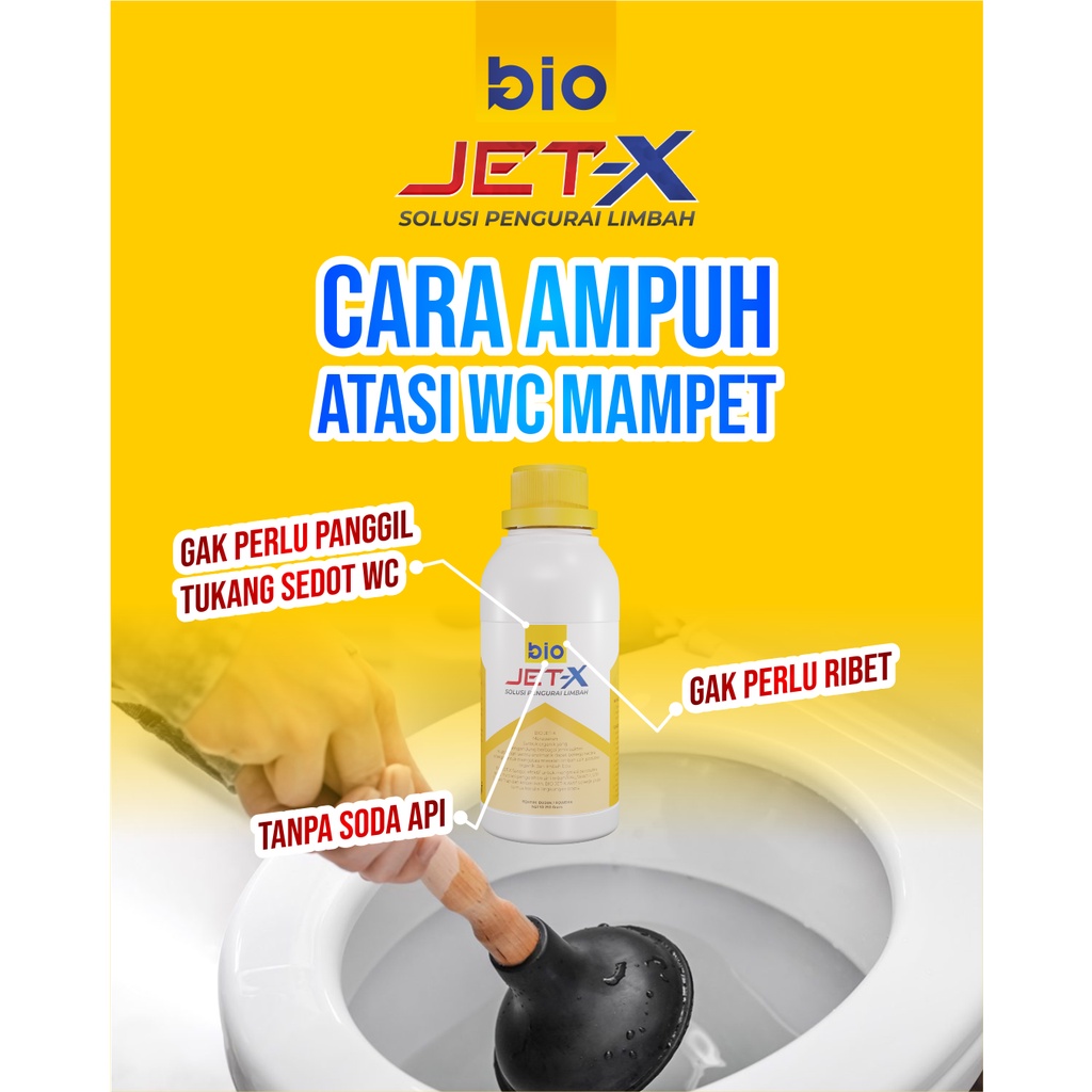 Jual Bio JET-X Anti Sumbat Wc Saluran Air Wastafel Mampet Yang Bekerja ...