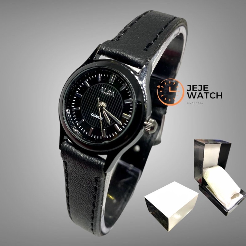 Jual Jam tangan kalep alba cewek (free box & baterai cadangan) | Shopee ...