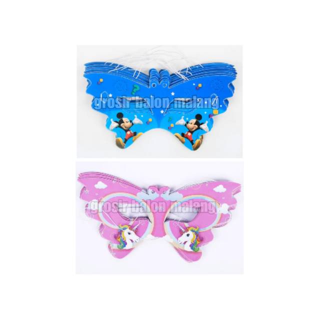 Jual Topeng ulang tahun/topeng ultah anak/birthday mask | Shopee Indonesia