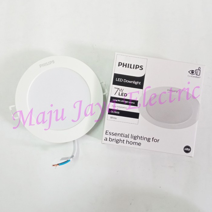 Jual LED Downlight Philips Eridani 7 W Watt DL190B Lampu Panel 7W 7Watt | Shopee Indonesia