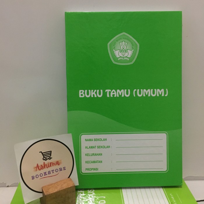 Jual Buku Tamu Umum administrasi sekolah terbaru | Shopee Indonesia