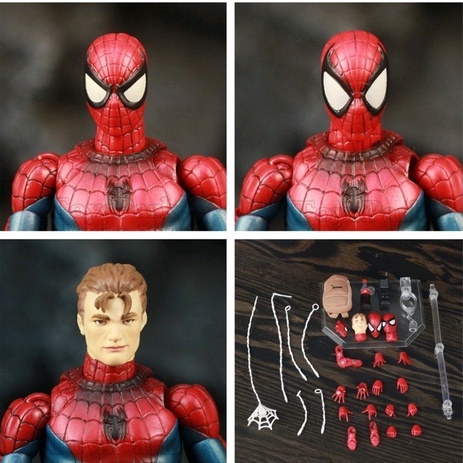 Jual MAFEX 075 Spiderman Amazing Spider-Man Marvel Avanger Figure ...