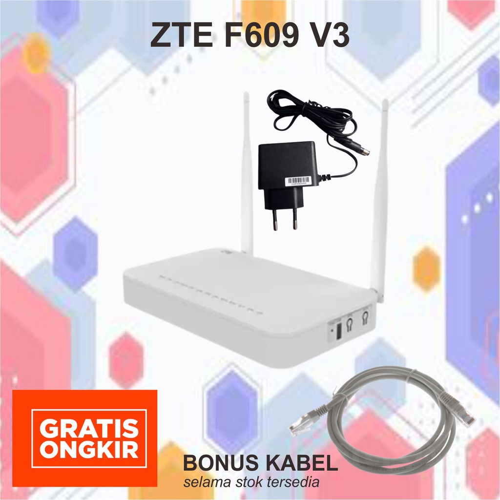 Jual ONT GPON ZTE F609 V3 F607l | Shopee Indonesia