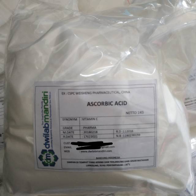 Jual Vitamin C / Vit C Pharmaceutical Grade | Shopee Indonesia
