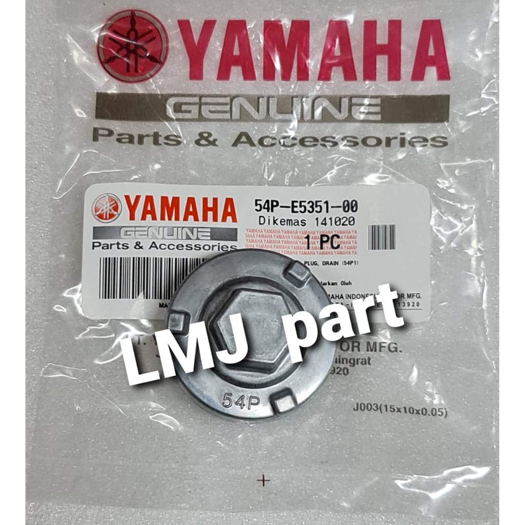 Jual BAUT TAP TAB TUTUP PEMBUANGAN BUANGAN OLI MESIN BAWAH AEROX 125 ...