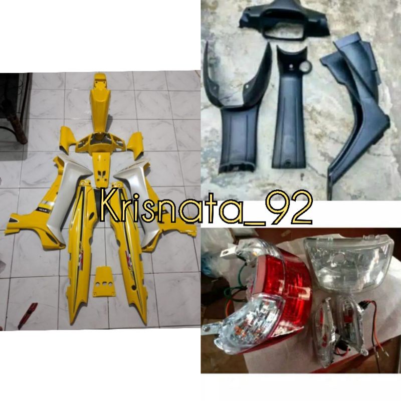 Jual Bodi set fiz r kuning putih model ss two | Shopee Indonesia