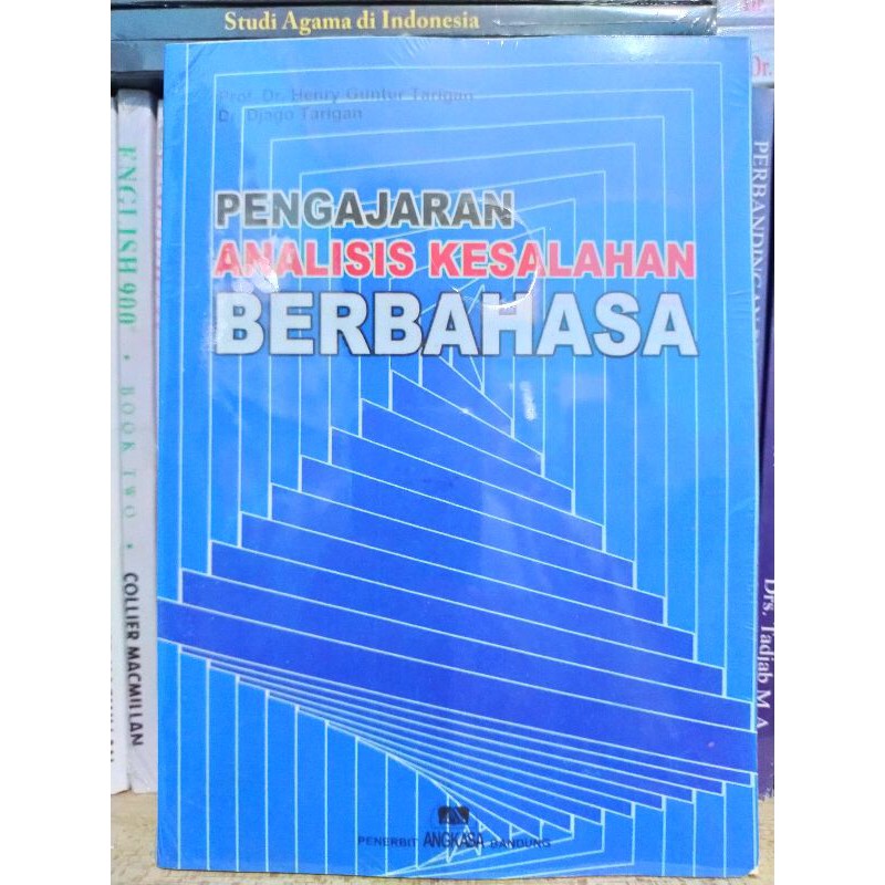 Jual Pengajaran Analisis Kesalahan Berbahasa - Henry Guntur Tarigan - NR | Shopee Indonesia