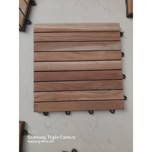 Jual Parkit lante kayu jati isi 10 pcs | Shopee Indonesia