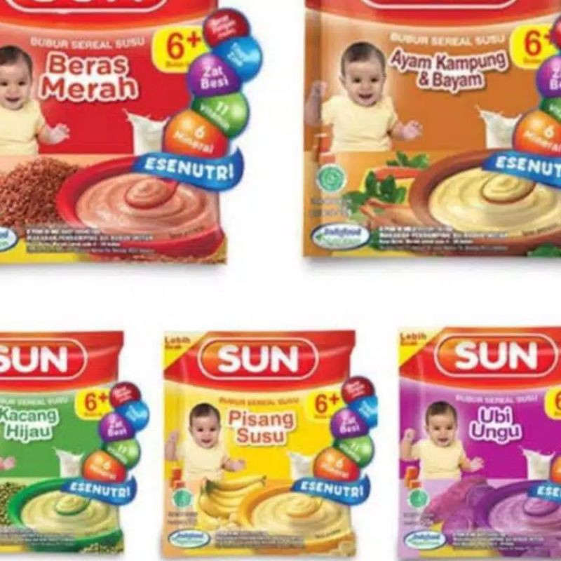 Jual Bubur Sun 6+ Sachet 20gr | Shopee Indonesia