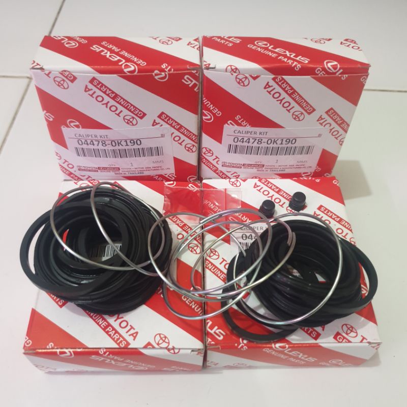 Jual CALIPER KIT / SEAL KIT REM DEPAN CAKRAM TOYOTA HILUX REVO / INNOVA ...