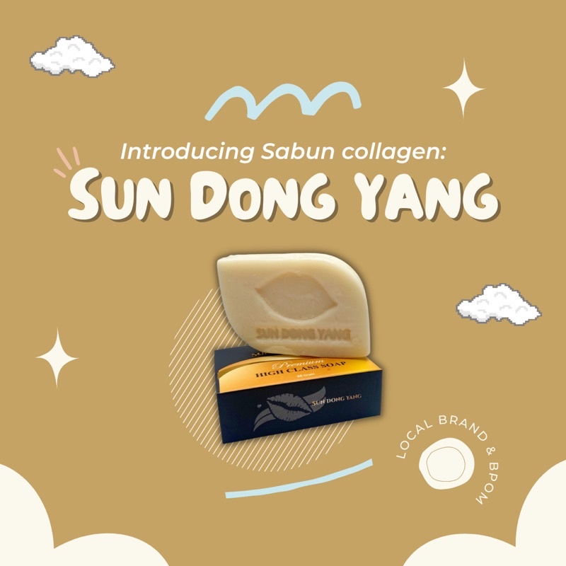 Jual SUN DONG YANG // SABUN COLLAGEN // 1 PAKET (4 KOTAK SABUN ...