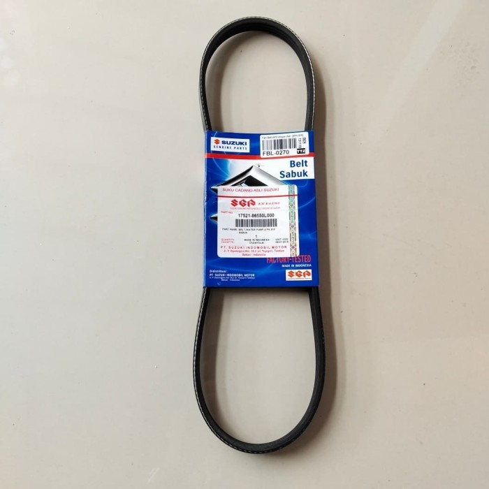 Jual fan belt apv arena futura injeksi original 4pk 815 17521-86550L000 | Shopee Indonesia