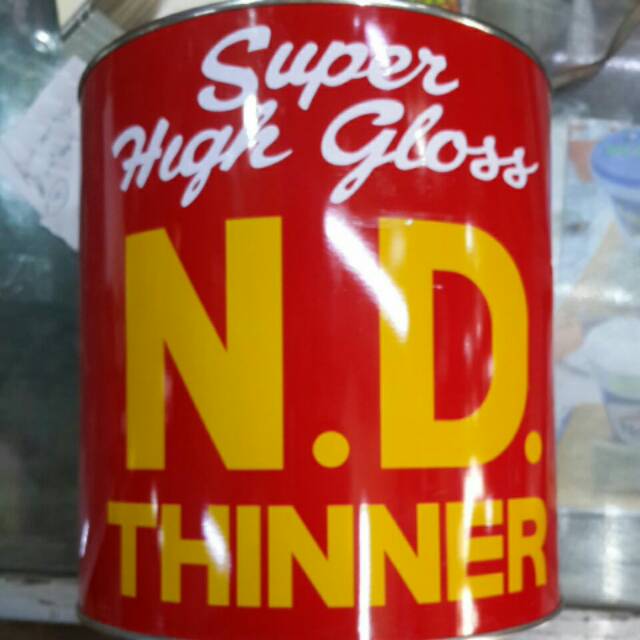 Jual Tiner thinner Cobra merah ND 4 liter pengencer cat | Shopee Indonesia