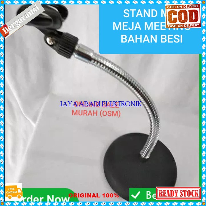 Jual G48 ORIGINAL Stand Mic Meja Full Besi penyangga mikrophone tiang ...