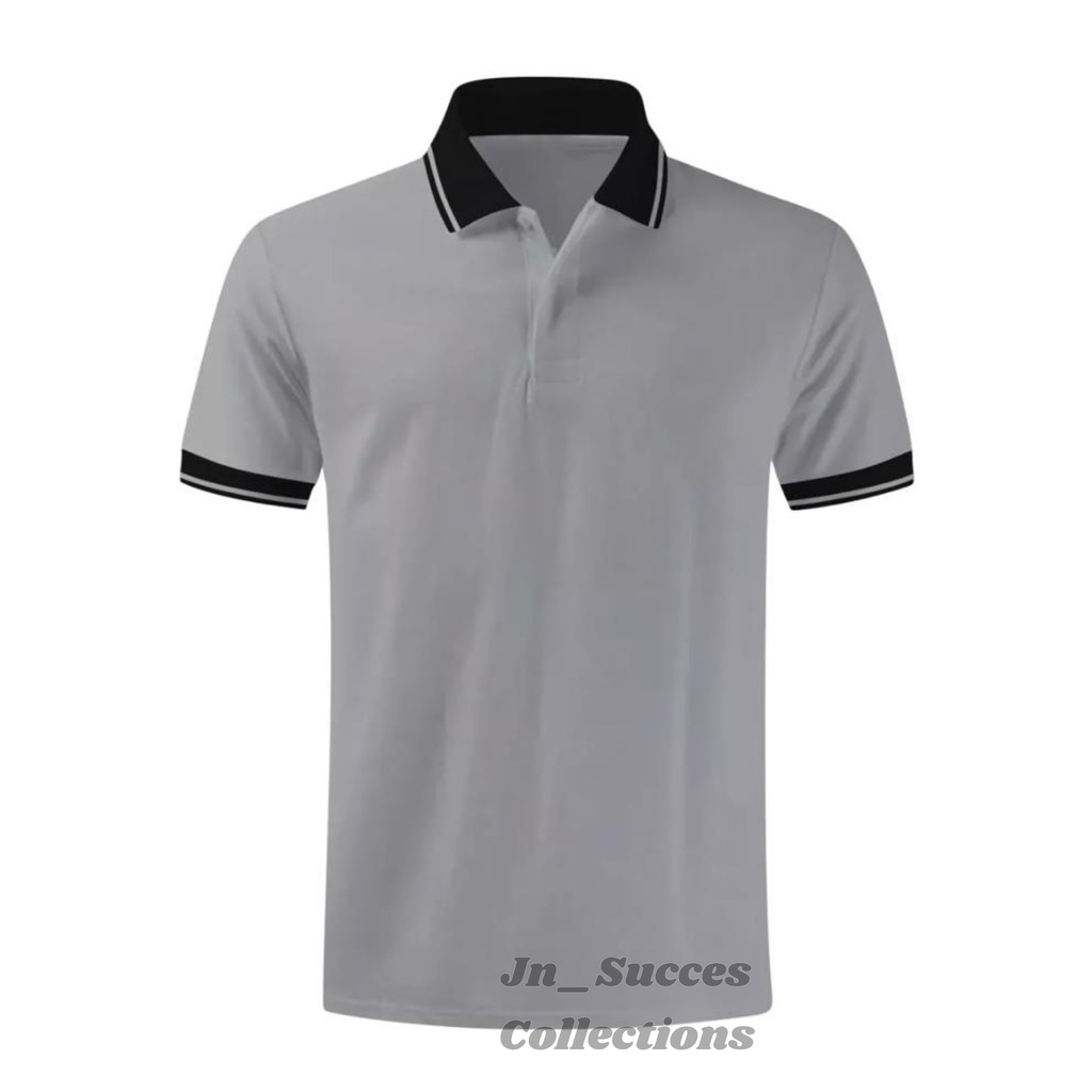 Jual JN Succes - Kaos Kerah Polo Seragam / Kaos Kerah Polo Pria Dan ...