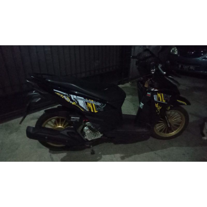 Jual sticker striping lefery bus stj vario led 125-150 transparan ...