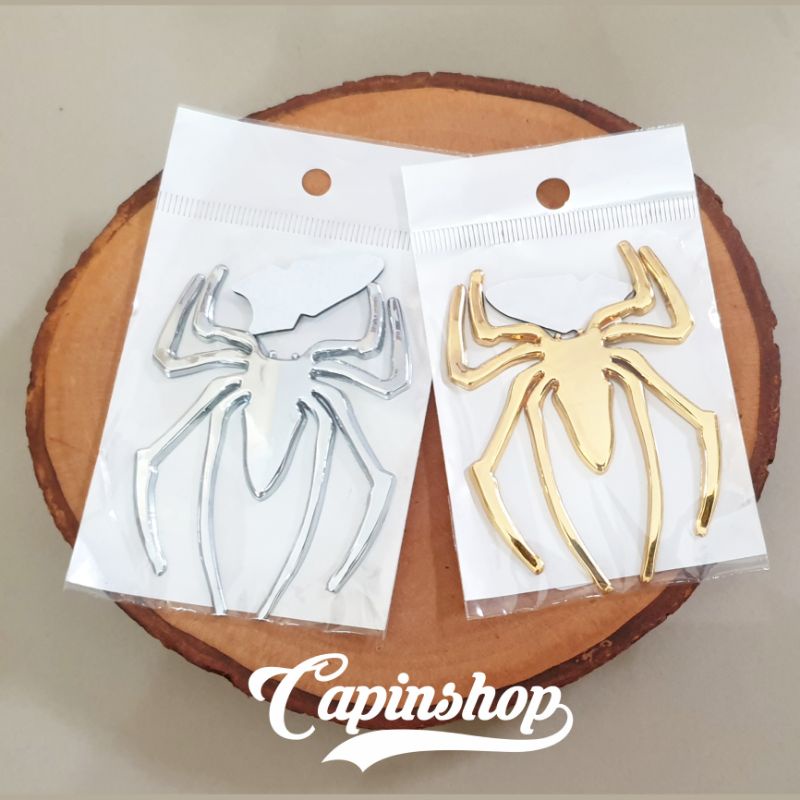 Jual EMBLEM SPIDER // Emblem stiker laba laba mobil motor labtop ...