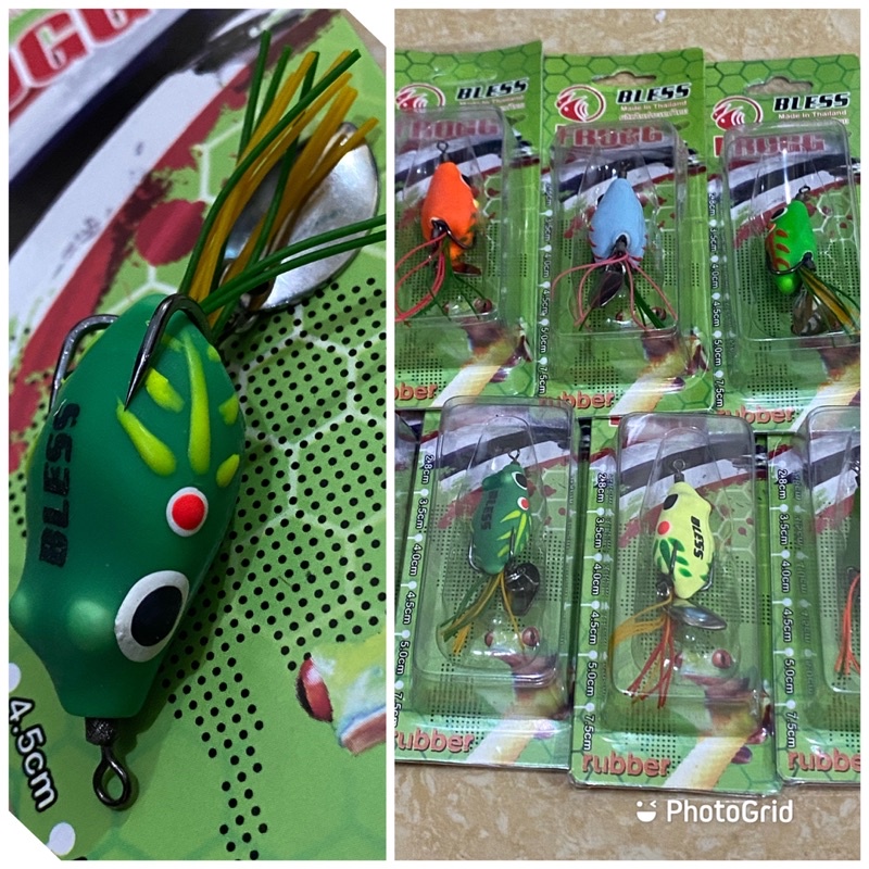 Jual Soft Frog Blade Skirt Bless ONG 3 cm Berat 5 gram | Shopee Indonesia