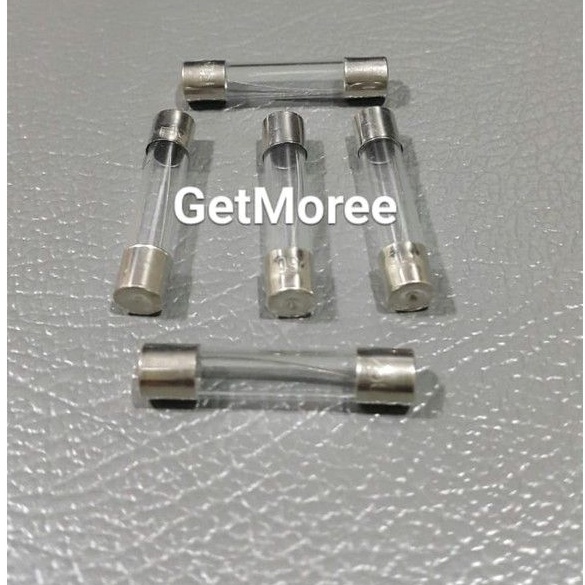 Jual HARGA 10 PCS Fuse Sekring Kaca BESAR 6x30mm 0.5a 1a 2a 3a 4a 5a 6a 7a 8a 10a 15a 20a 25a ...