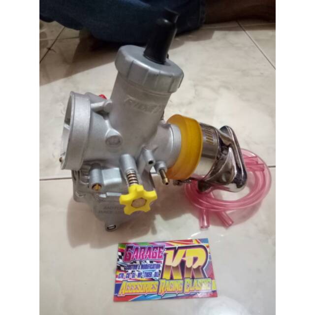 Jual Karburator NSR SP 28 MM Ride It + Manifold Teflon Miring Chrome | Shopee Indonesia