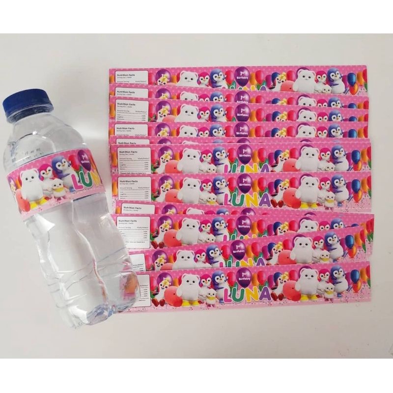 Jual label air mineral Ultah | Perlengkapan Pesta | Custom Ulang Tahun ...