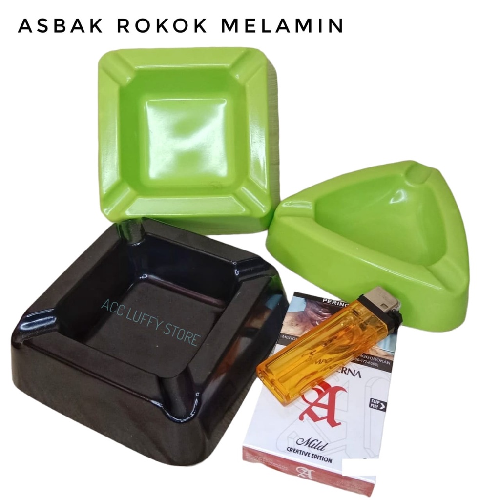 Jual Asbak Rokok Melamin - Asbak Murah - Tempat Abu Rokok - Asbak ...