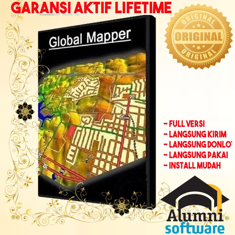 Jual [FULL VERSION] Global Mapper v21 LIFETIME SOFTWARE - GARANSI AKTIVASI | Shopee Indonesia