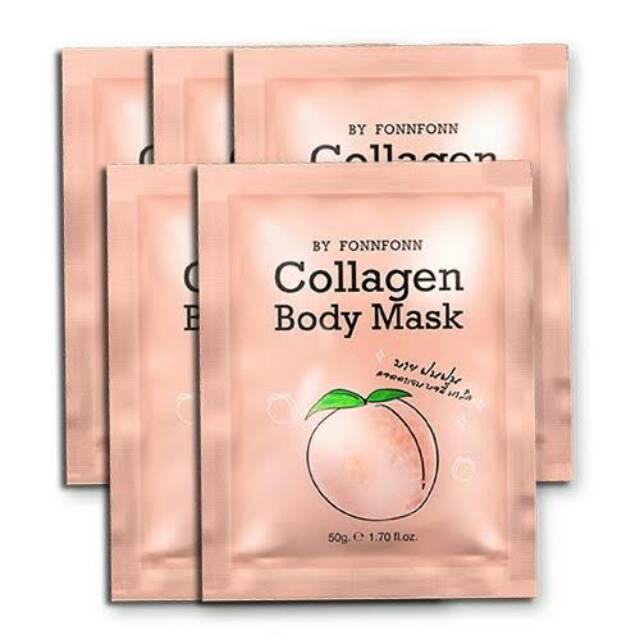 Jual Collagen Body Mask by Fonfon | Shopee Indonesia