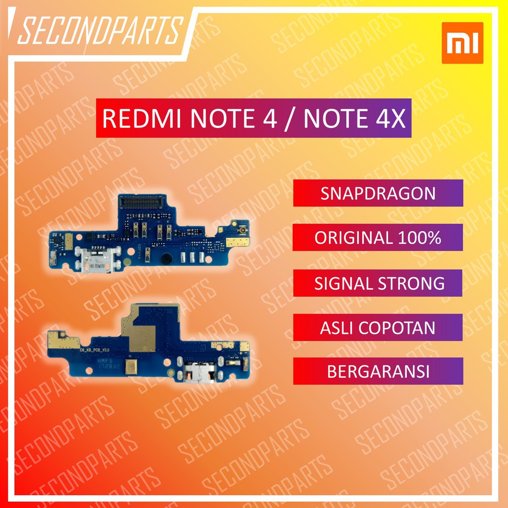 Jual KONEKTOR CHARGER MIC PLUG IN REDMI NOTE 4 / NOTE 4X TIPE ...