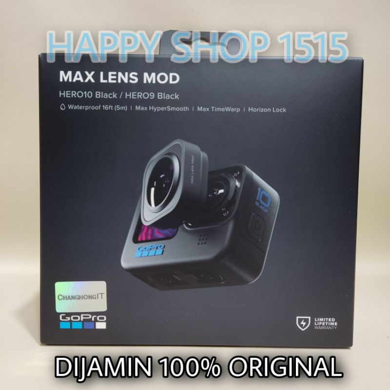 Jual GOPRO MAX LENS MOD ORIGINAL for HERO 12 BLACK/ HERO 11/HERO 10 ...