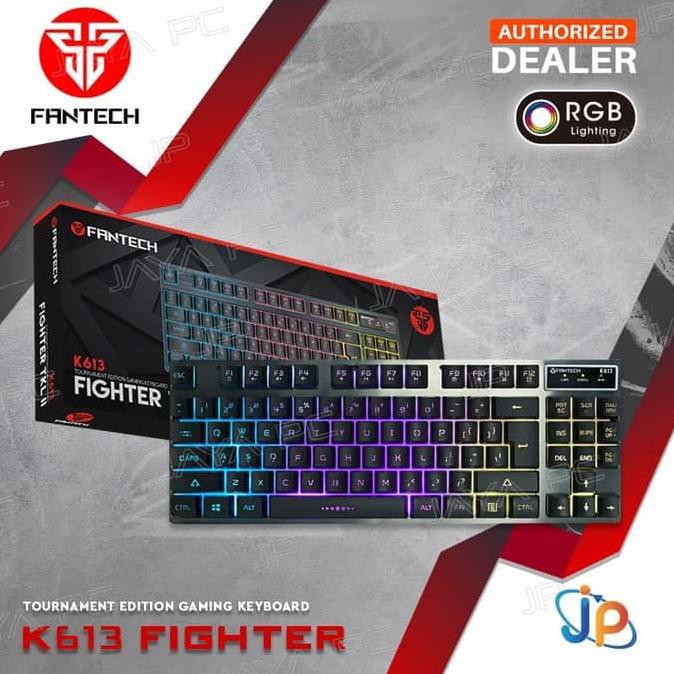 Jual [KODE 04] Keyboard Gaming Fantech Fighter II K613 TKL Tenkeyless ...
