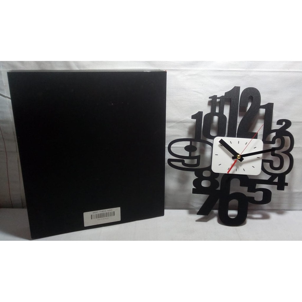 Jual JOGJA SLEMAN, JAM HIASAN DINDING BAHAN KAYU MDF TEBAL BERKUALITAS ...