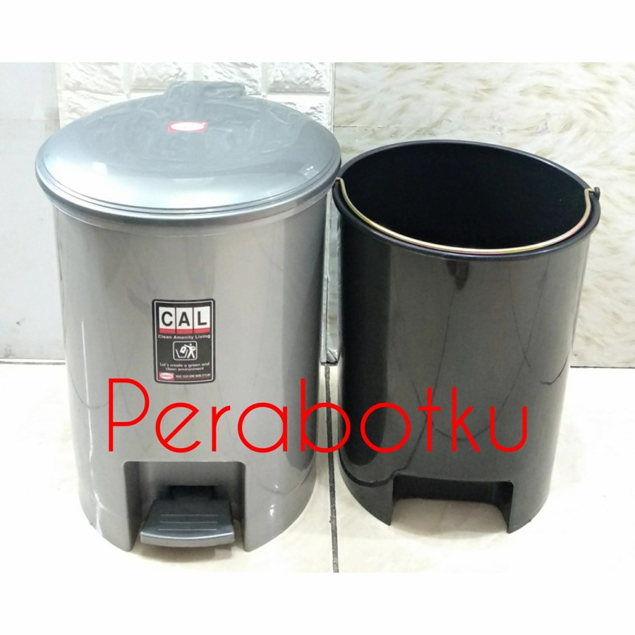 Jual Tempat Sampah Injak Bulat Shinpo 840 L 12 Liter / Dustbin | Shopee Indonesia