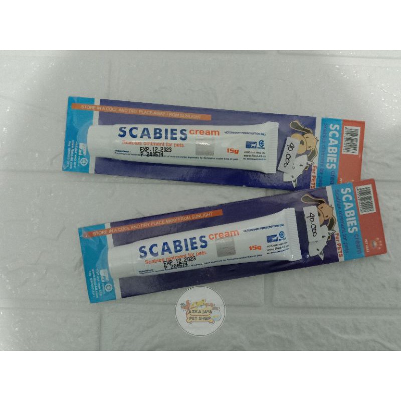 Jual Scabies Cream Untuk Hewan Kemasan 15gr | Shopee Indonesia