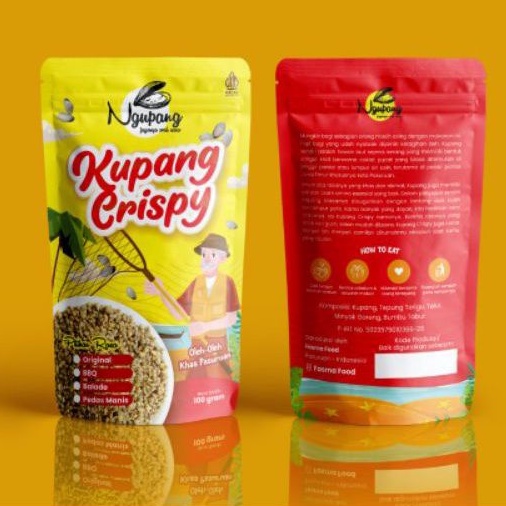 Jual Kupang Crispy enak/kupang crispy murah/kupang kering enak | Shopee ...