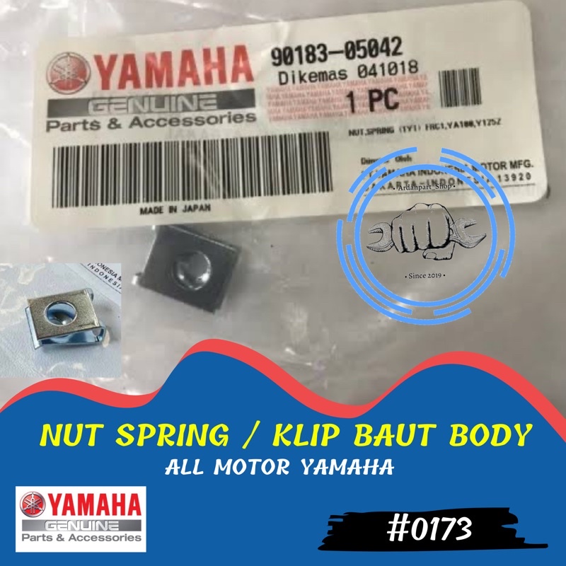 Jual KLIP BAUT BODY , NUT SPRING NMAX , R15 , AEROX 155 , MIO DRAT ...