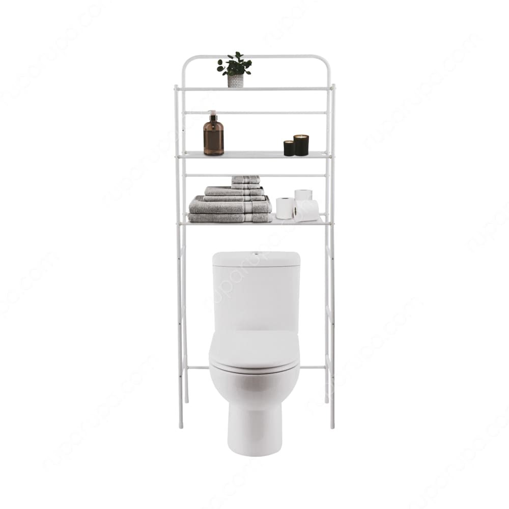Jual INFORMA Rak Besi Toilet Serbaguna 3 Tingkat - Putih | Shopee Indonesia
