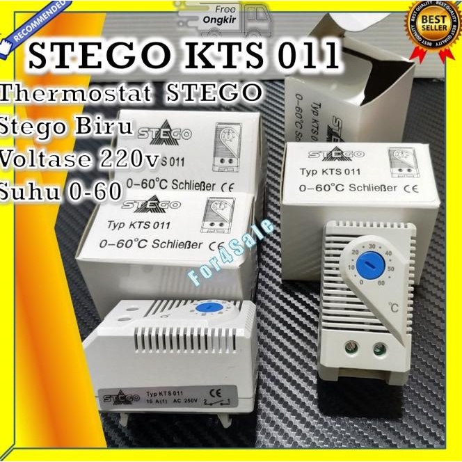 Jual Thermostat Stego Kts 011 / Stego Biru / Temperature Controller ...
