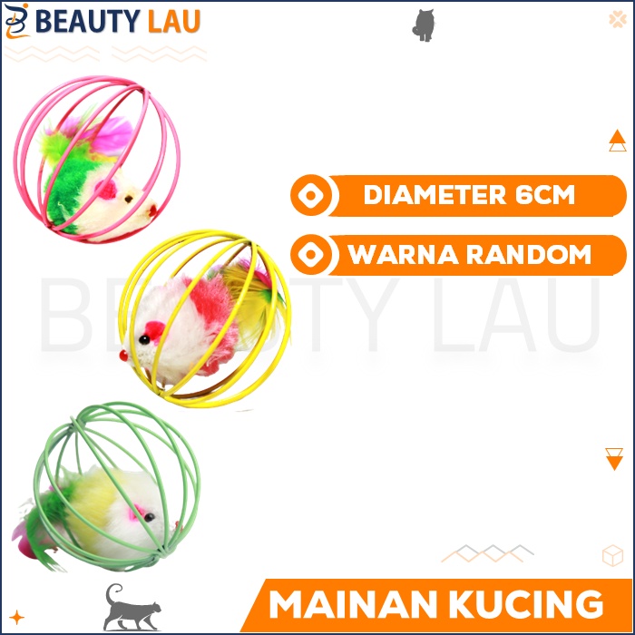 Jual MAINAN KUCING BOLA JERUJI TIKUS MURAH CAT TOY CAT TOYS PERMAINAN ...