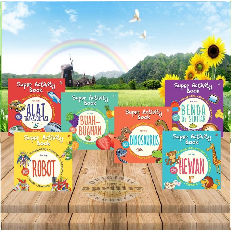 Jual BUKU PAUD SUPER ACTIVITY BOOK | Shopee Indonesia