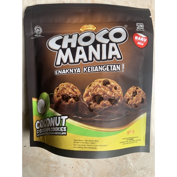 Jual Choco Mania Chocomania Cookies Biskuit 69Gr | Shopee Indonesia