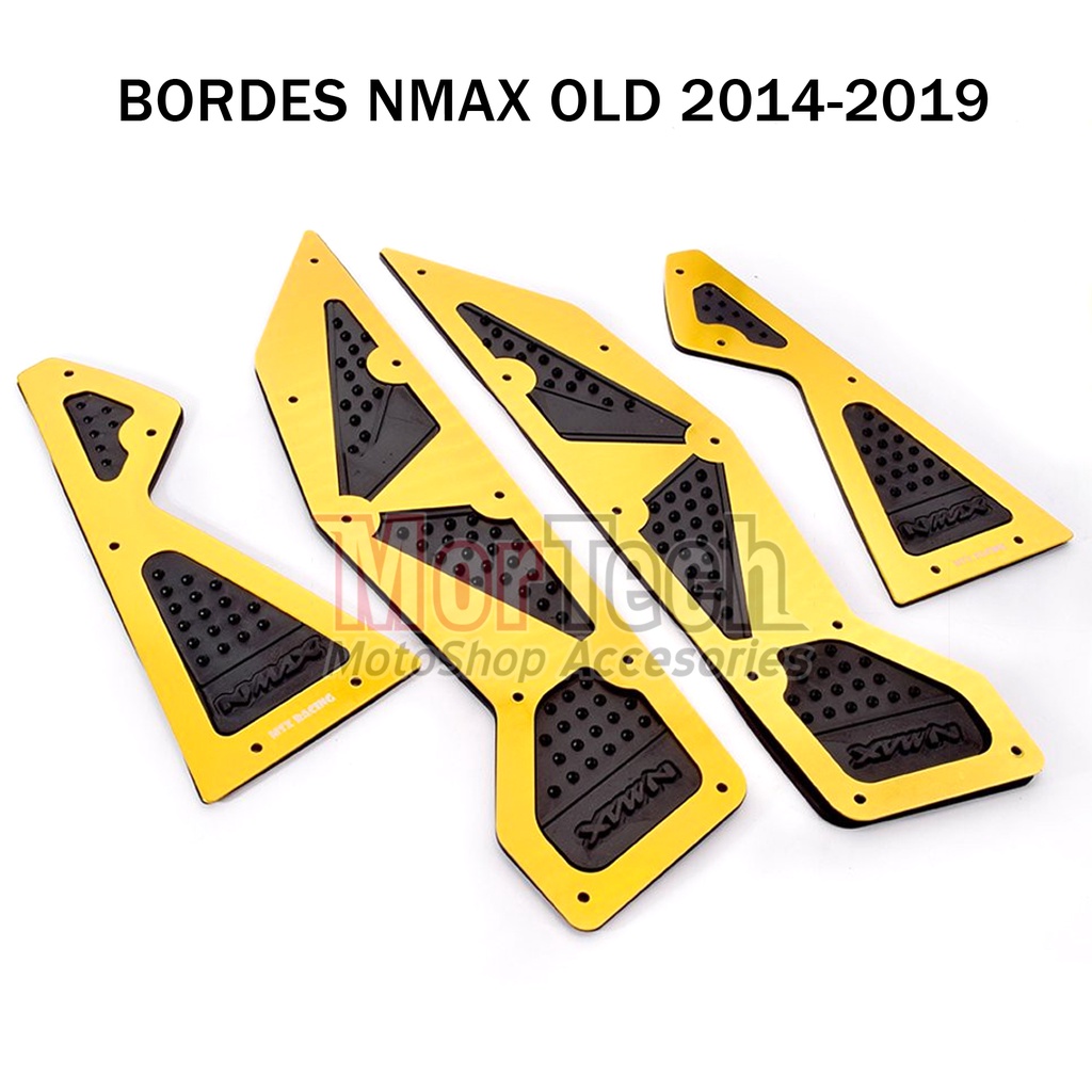 Jual Bordes Pijakan Alas Kaki Dek Foot Panel Motor Nmax N Max Old 2014 ...