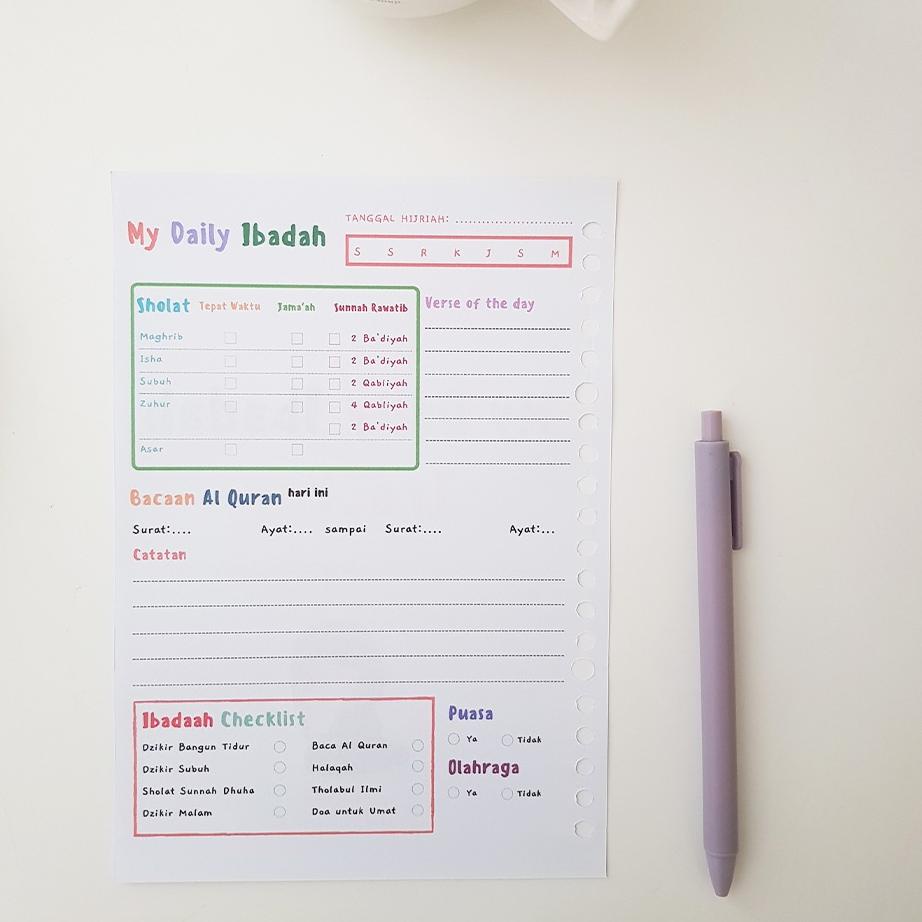 Jual Lagi Diminati Daily Ibadah Tracker Untuk Muslim Sholat Tracker ...