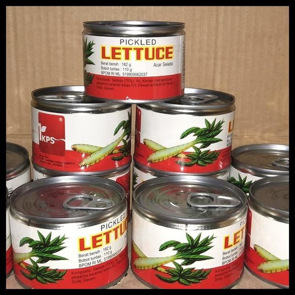 Jual Pickled Lettuce Acar Sawi Caisim Selada Kaleng | Shopee Indonesia