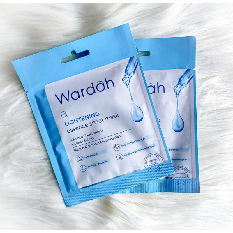 Jual Wardah Lightening Sheet Mask | Shopee Indonesia
