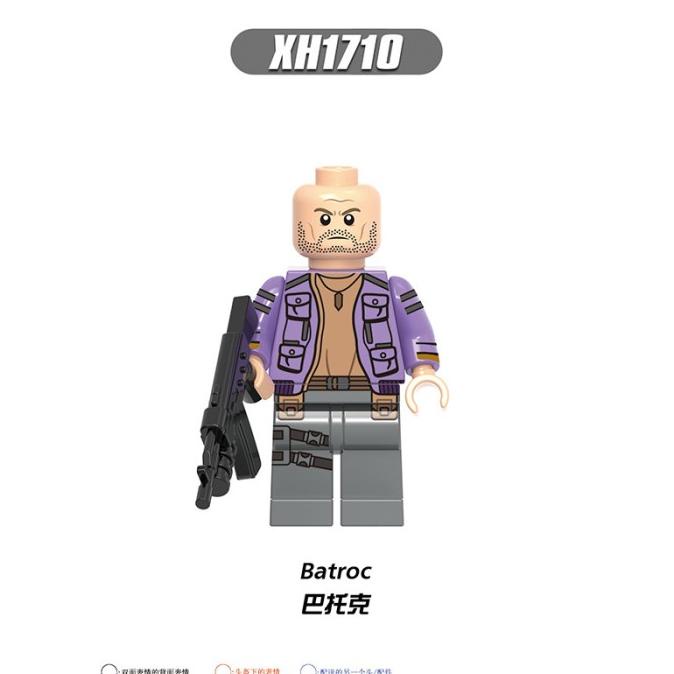 Jual XH1710 - Batroc Falcon Winter Soldier Minifigure Brick X0313 ...