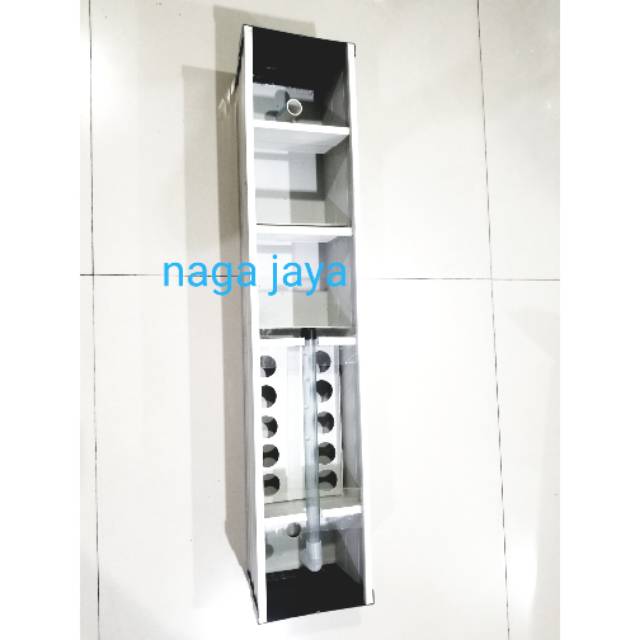Jual Top filter talang aquarium paket lengkap panjang 70 cm filter atas ...