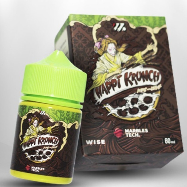 Jual Liquid Happi Krunch Marbles Tech 60ML by Wise Juice x Ariffarisan ...