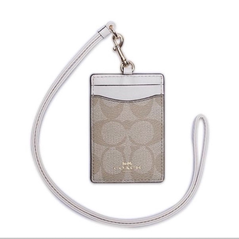 Jual [NEW] COACH ID CARD HOLDER / LANYARD COACH / NAME TAG HOLDER ...